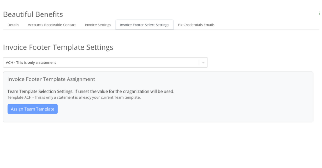 New Feature for Invoicing Customers: Footer Templates | TPA Stream