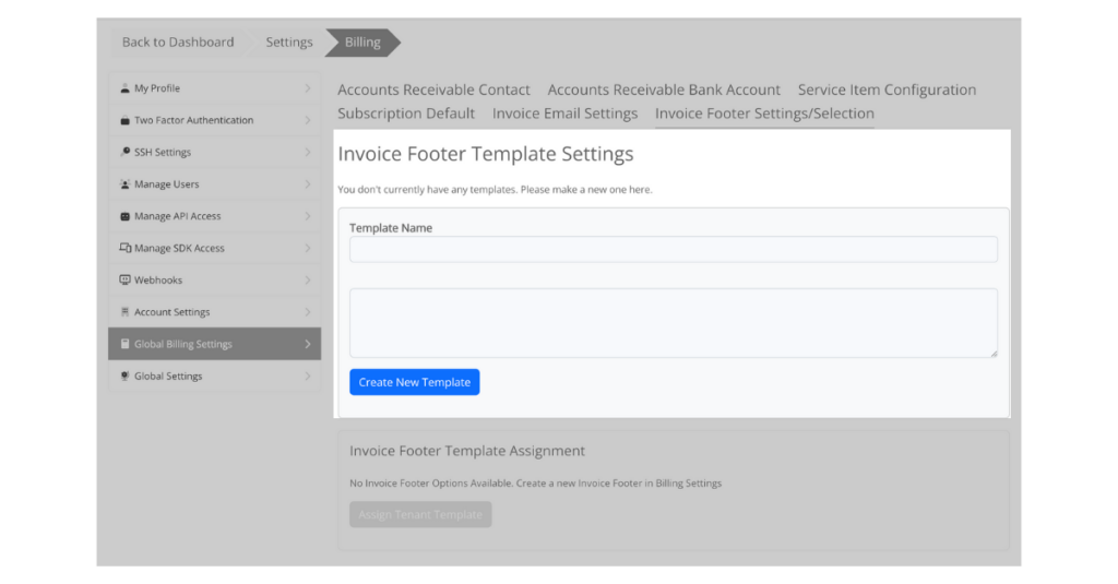 New Feature for Invoicing Customers: Footer Templates | TPA Stream