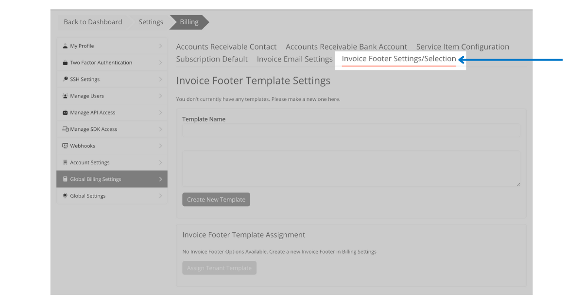 New Feature for Invoicing Customers: Footer Templates | TPA Stream